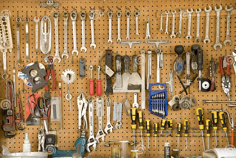 Hanging Tools stock image. Image of screwdriver, used - 8901959