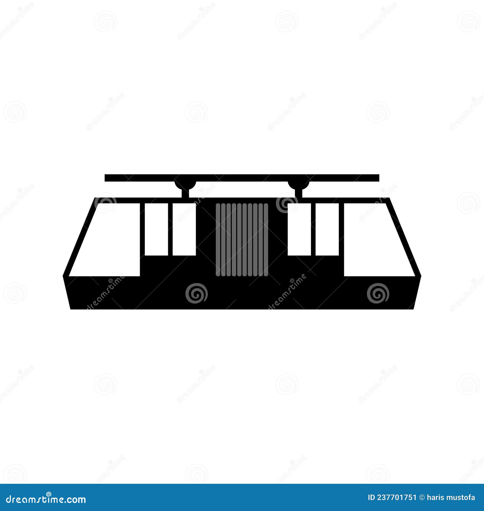 Hanging Train Icon Design Template Vector Isolated Stock Vector ...