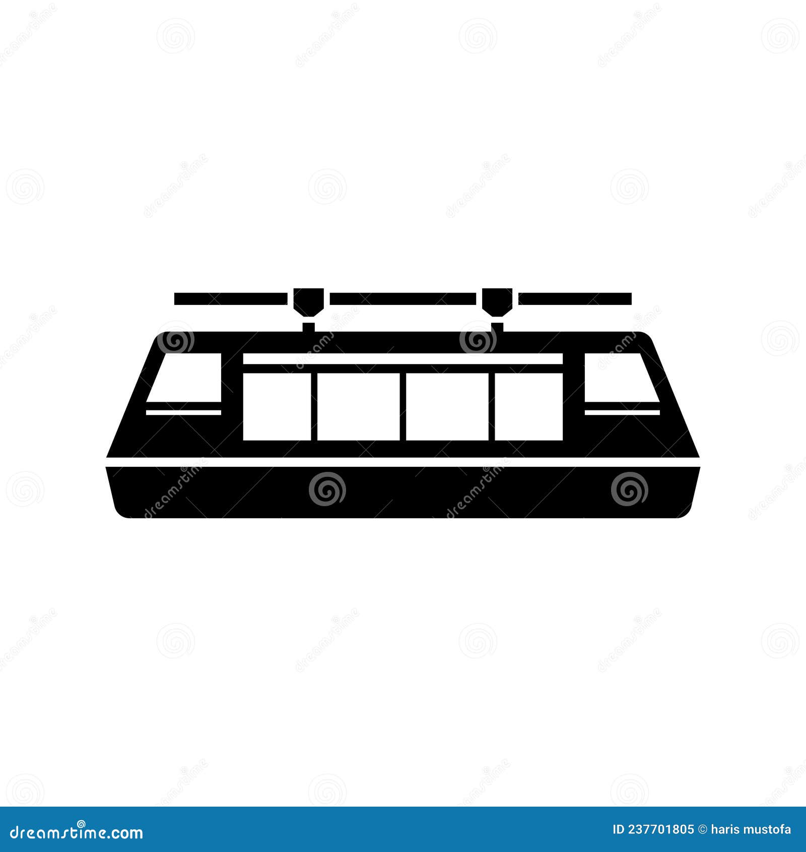 Hanging Train Icon Design Template Vector Isolated Stock Vector ...