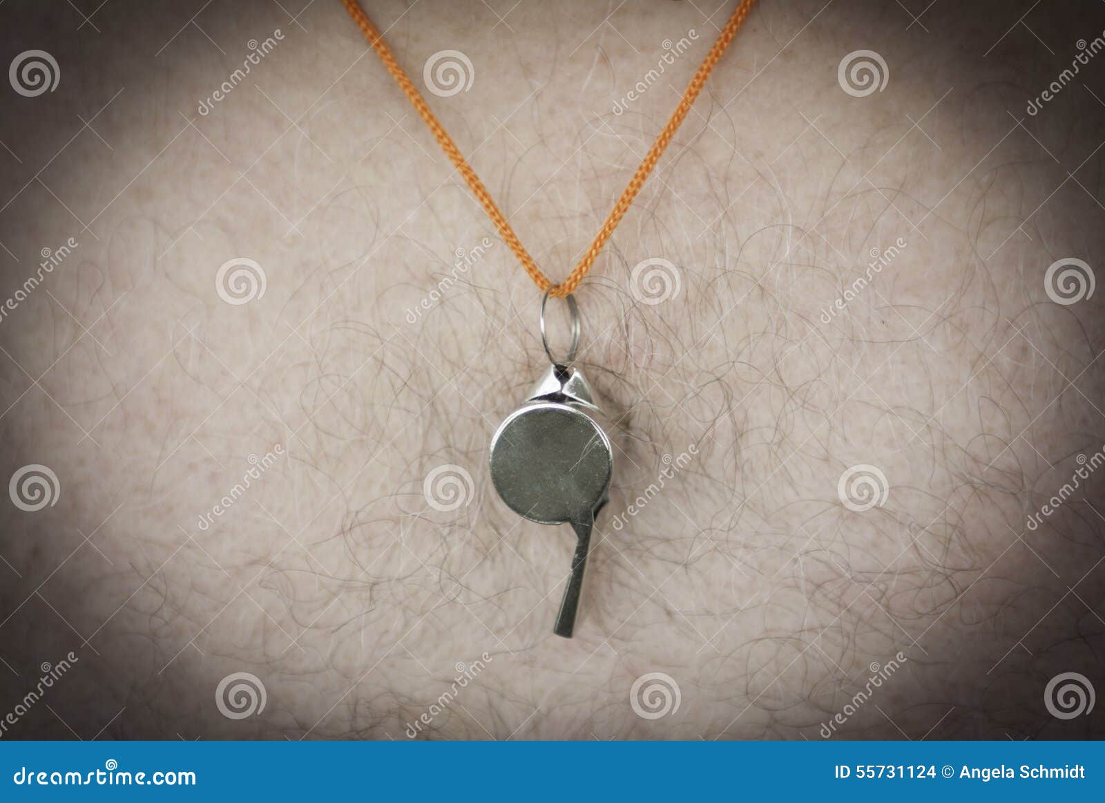 Hanging Whistle stock photo. Image of male, caucasian - 55731124