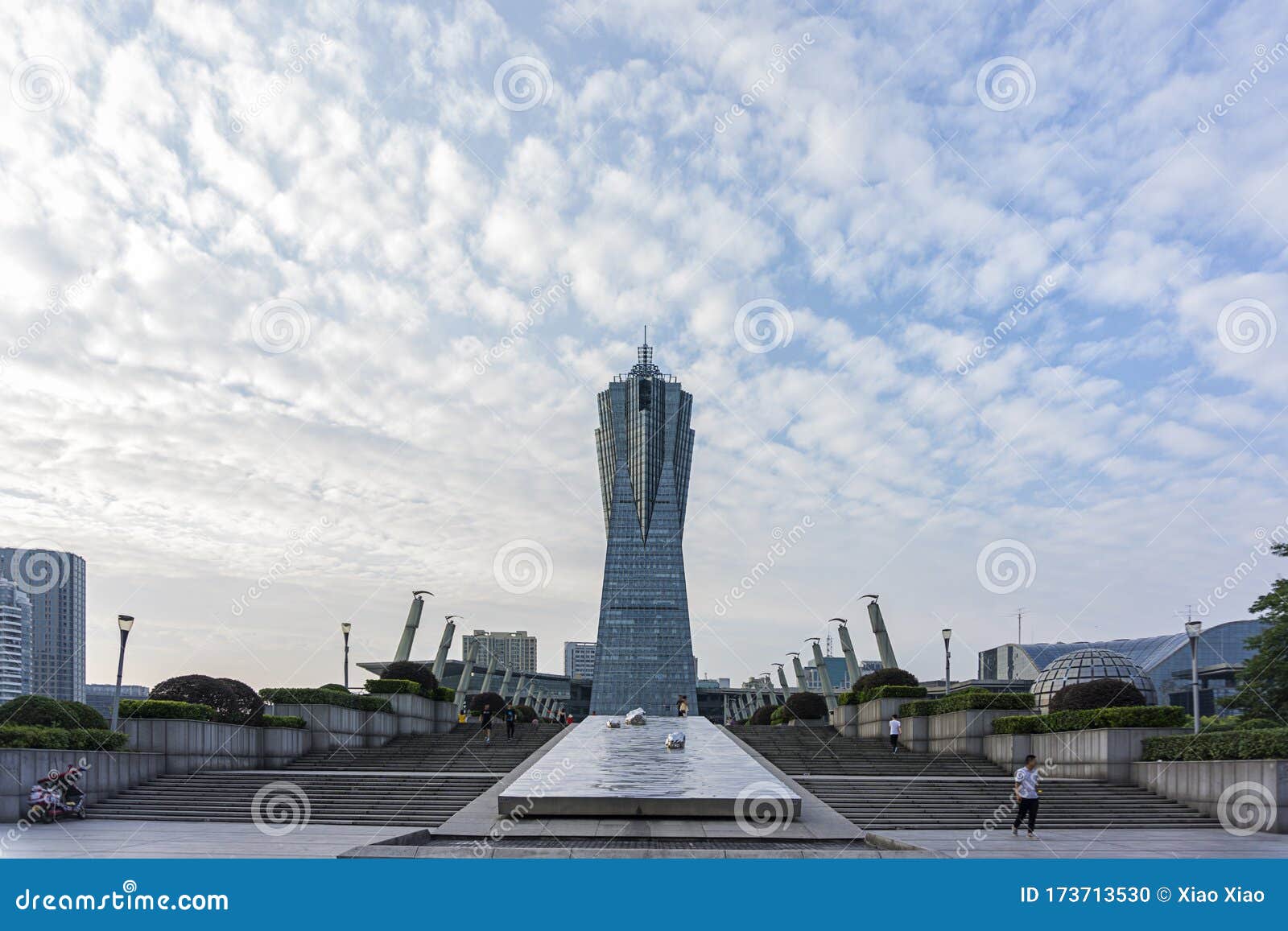 Hangzhou Skyline editorial image. Image of tower, city - 173713530