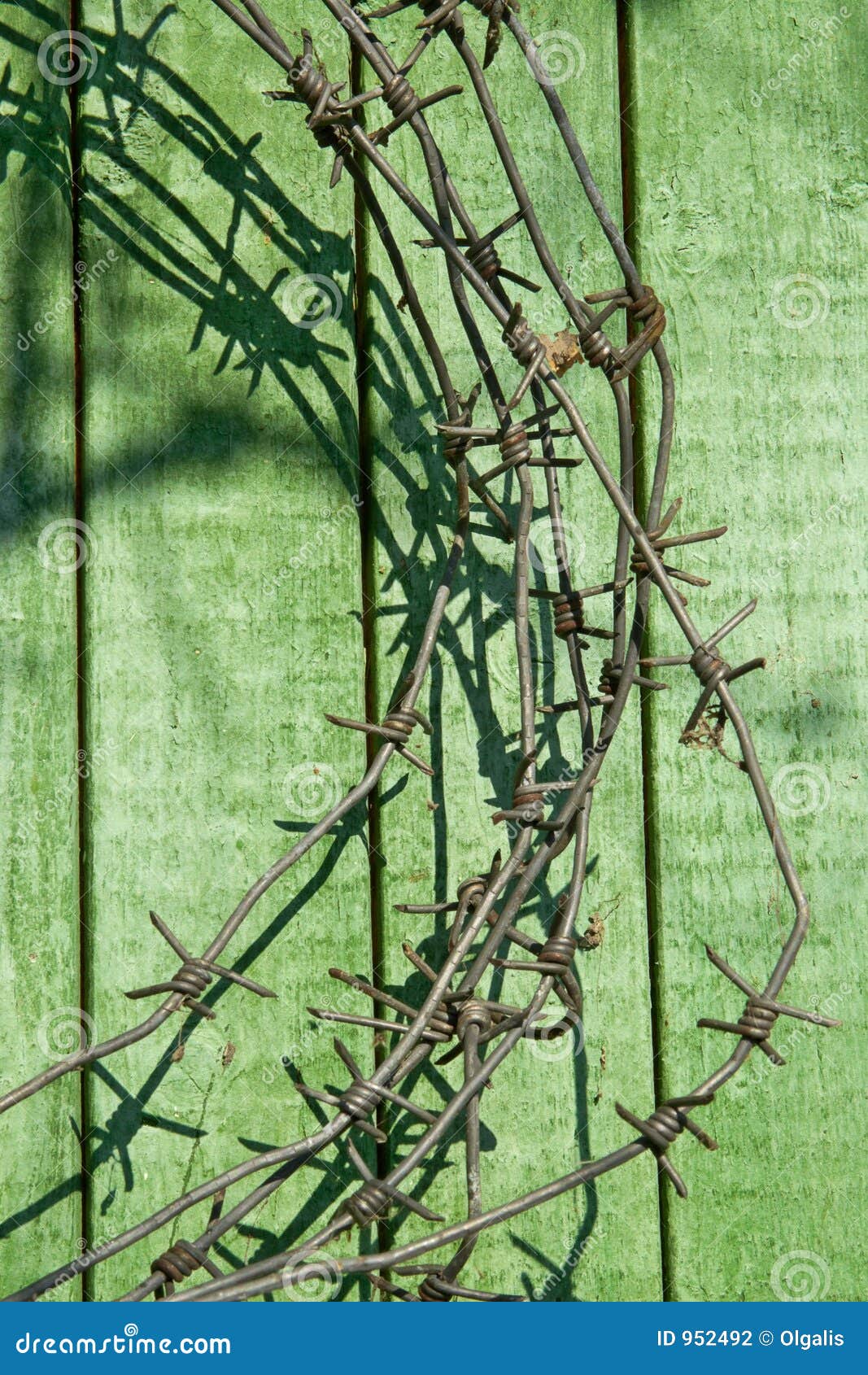 Hank of barbed wire stock photo. Image of outside, conclusion - 952492