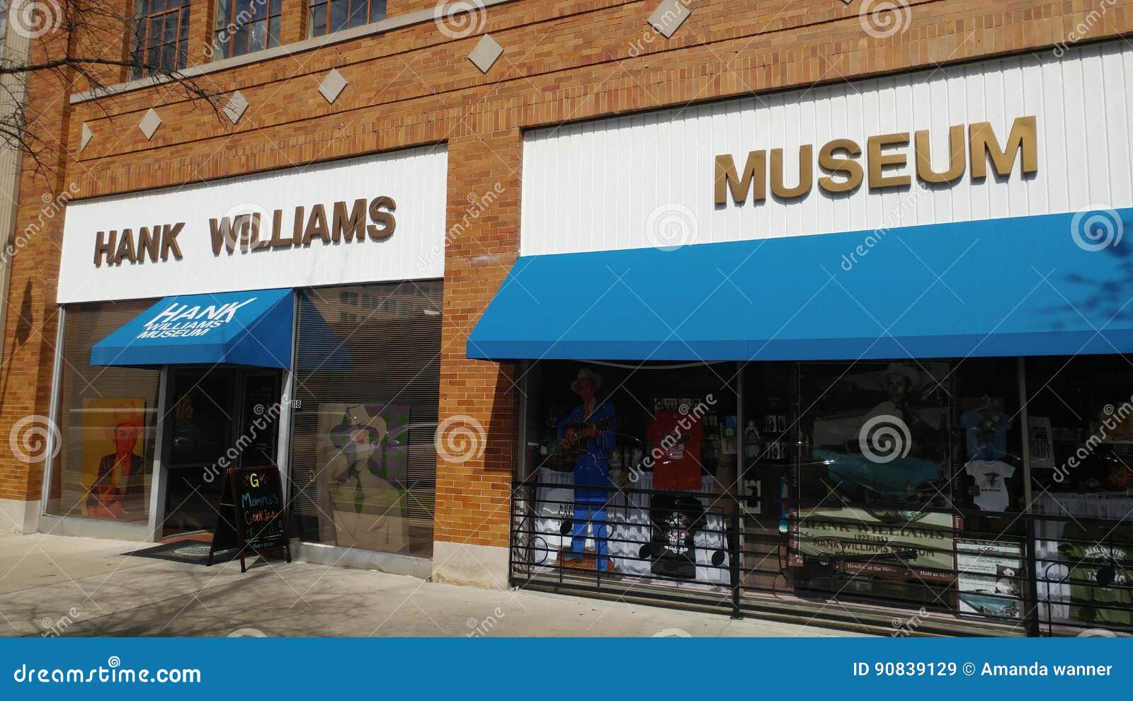 Hank Williams Museum editorial stock image. Image of country - 90839129