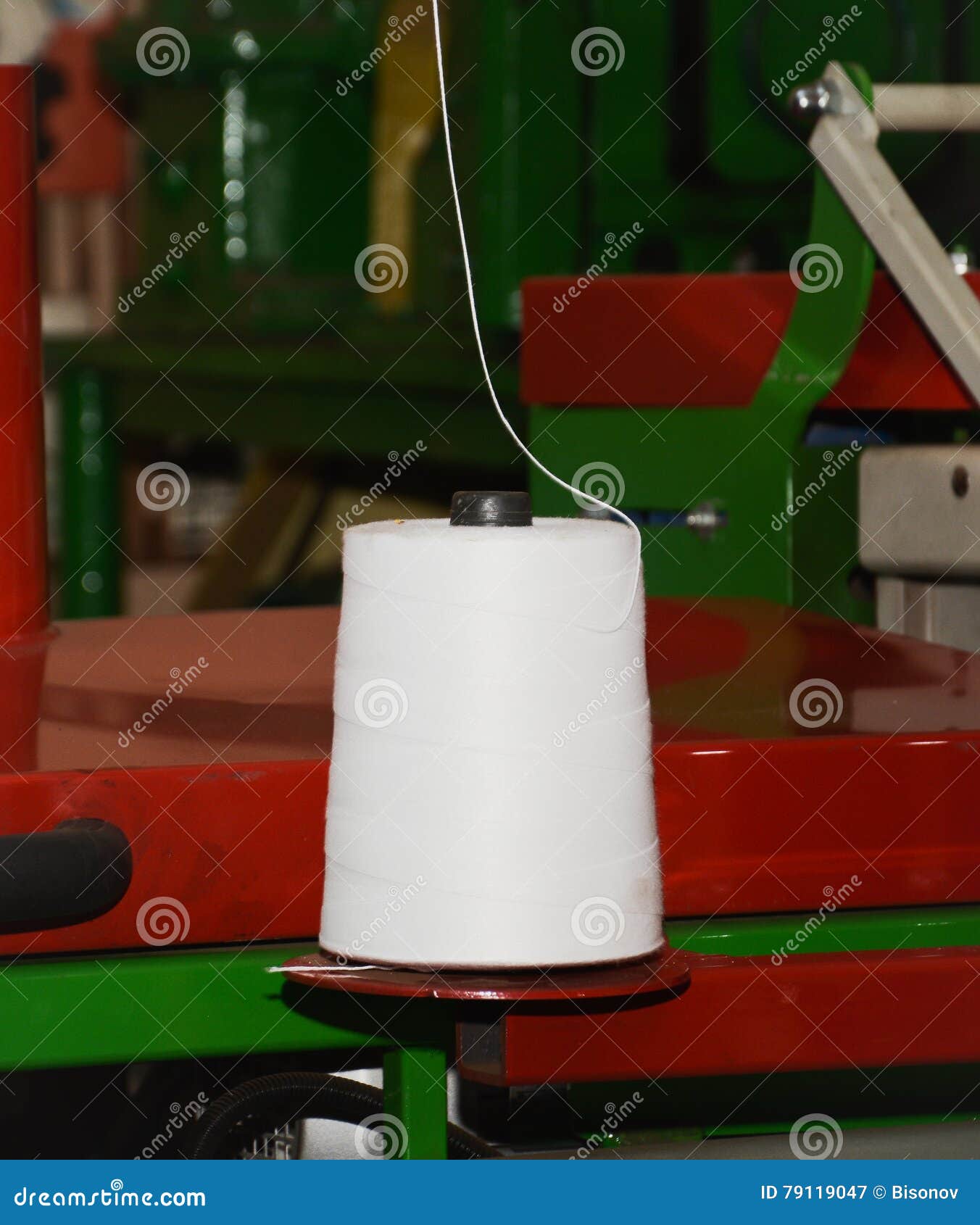 Hank Yarn Production Factory Stock Image - Image of manufacturing ...