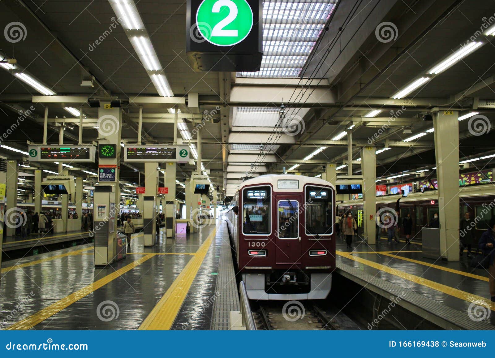 The Hankyu Umeda Station in Osaka at Japan Editorial Stock Photo ...