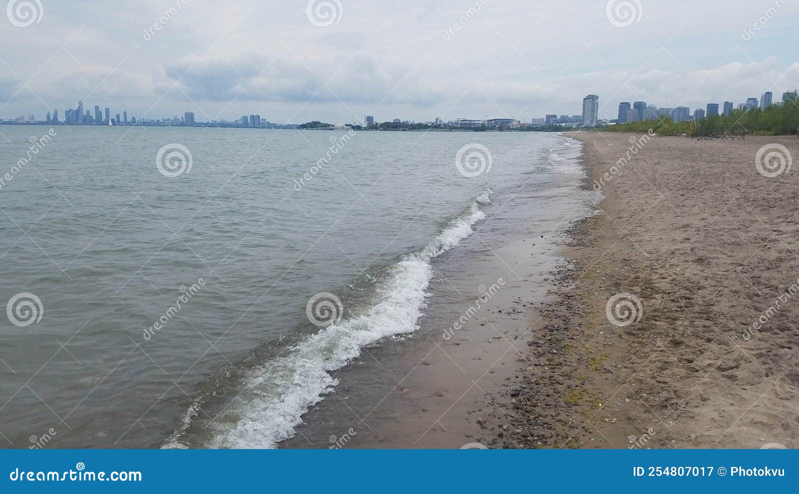 Hanlan`s Point Beach stock image. Image of environmental - 254807017
