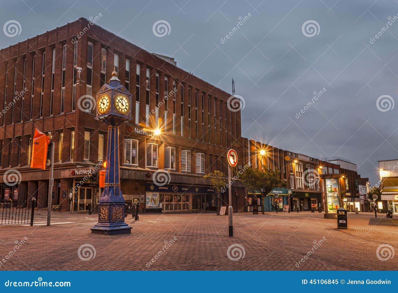 Hanley, Stoke on Trent editorial image. Image of stokeontrent - 45106845