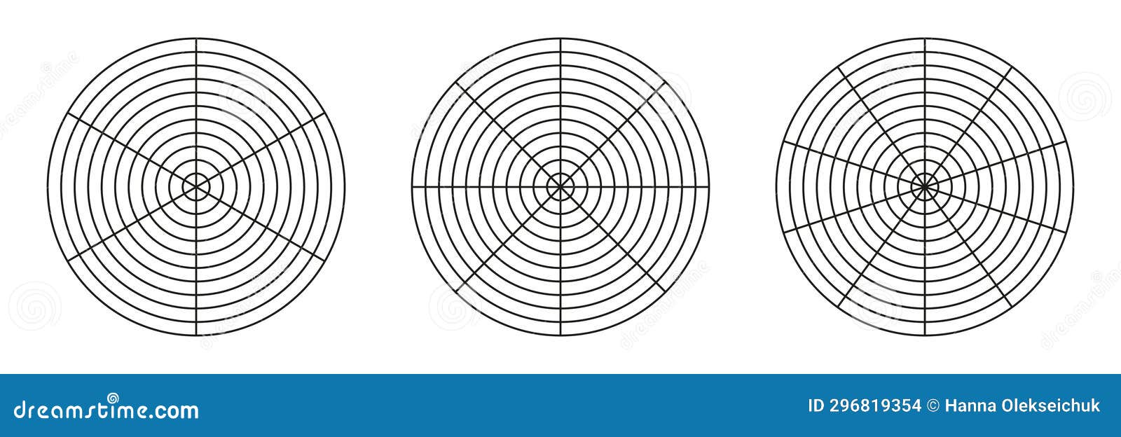 Coaching Wheels, Life Round Blanks. Diagrams Infographic Set. Circle ...