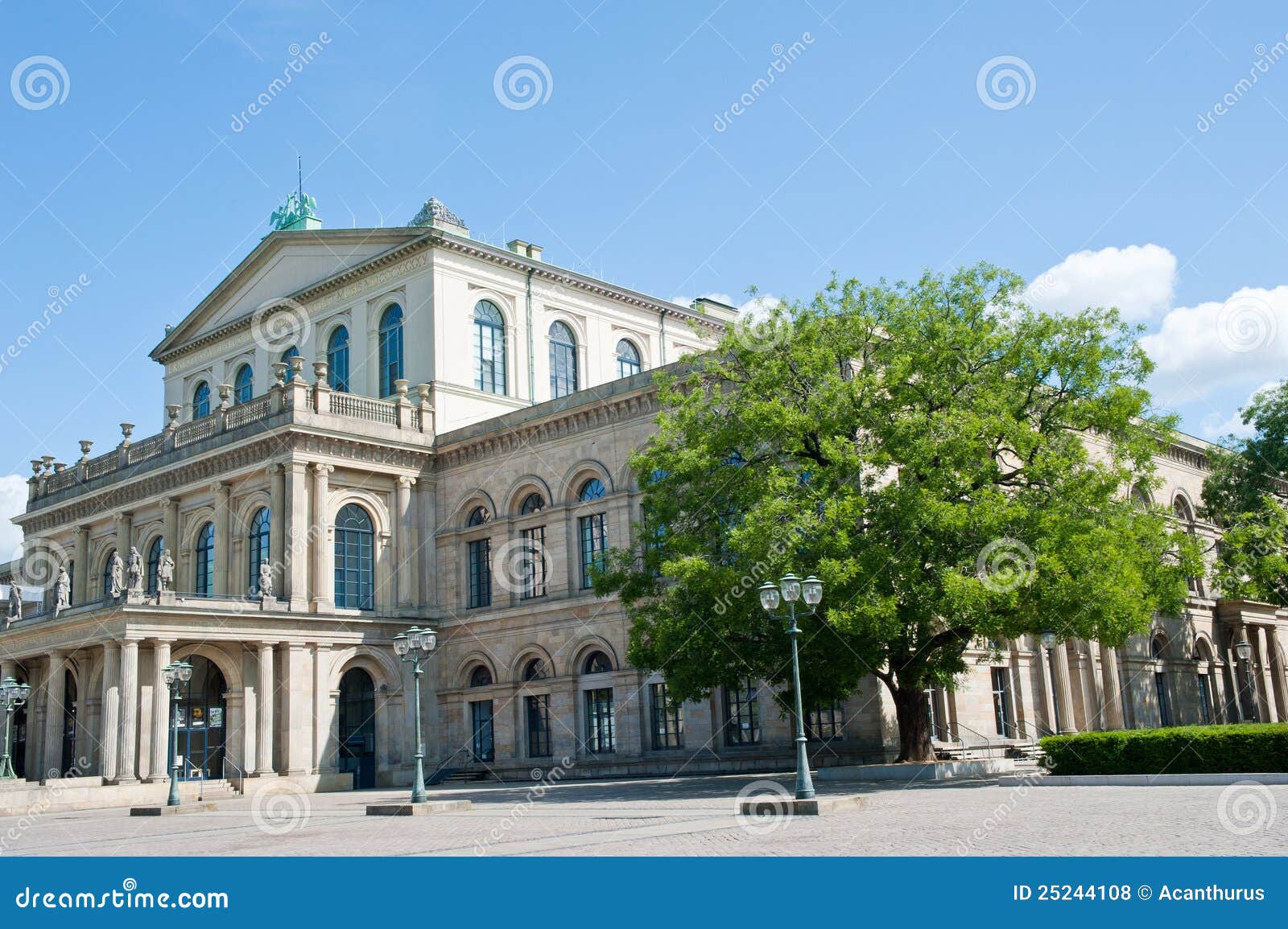 Hannover stock photo. Image of structure, buildiing, german - 25244108