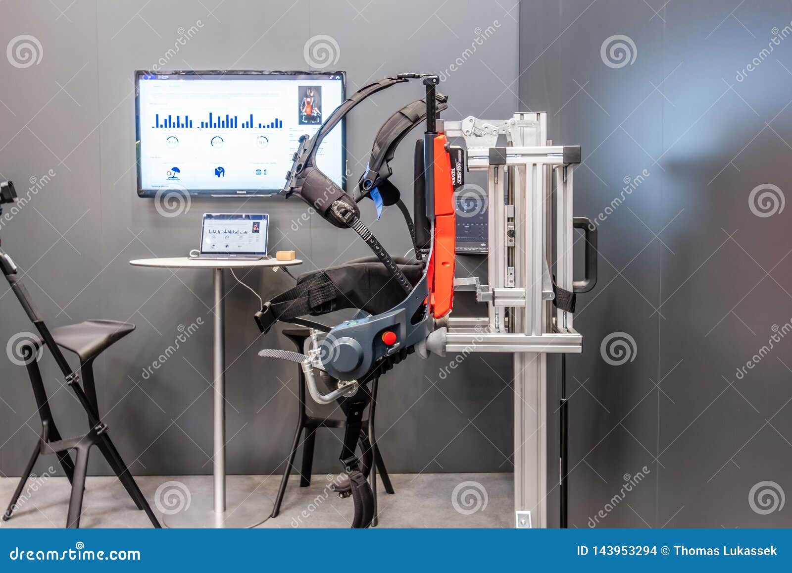 Hannover , Germany - April 02 2019 : German Bionic Presents First Robot ...