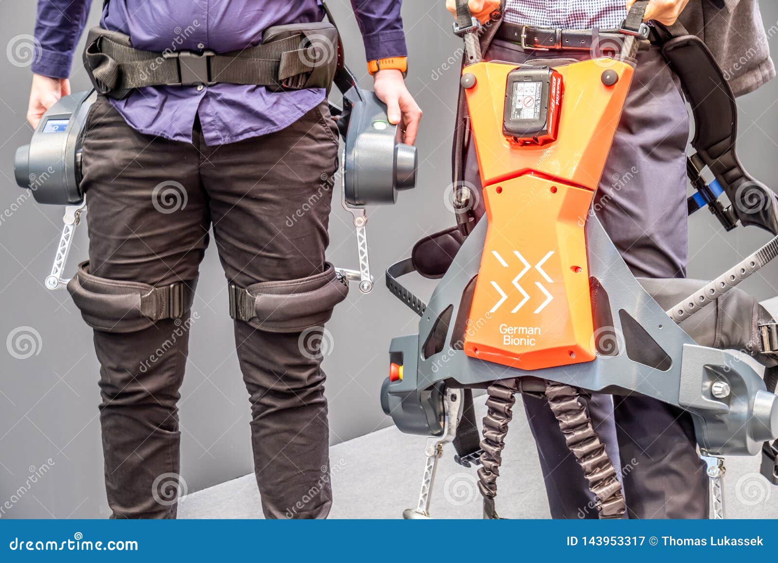 Hannover , Germany - April 02 2019 : German Bionic Presents First Robot ...