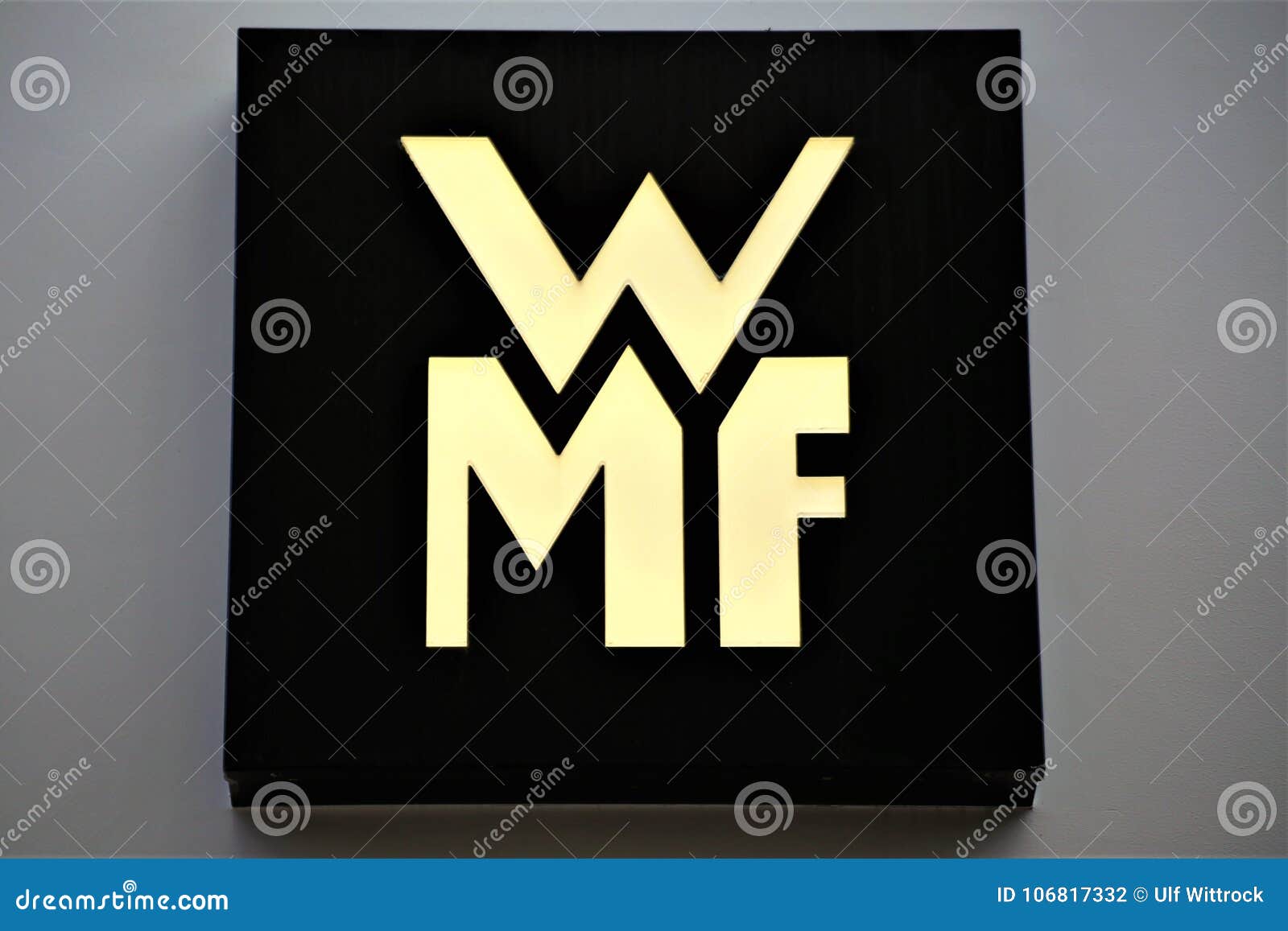 Hannover/Germany - 11/13/2017 - an Image of a WMF Logo Editorial ...