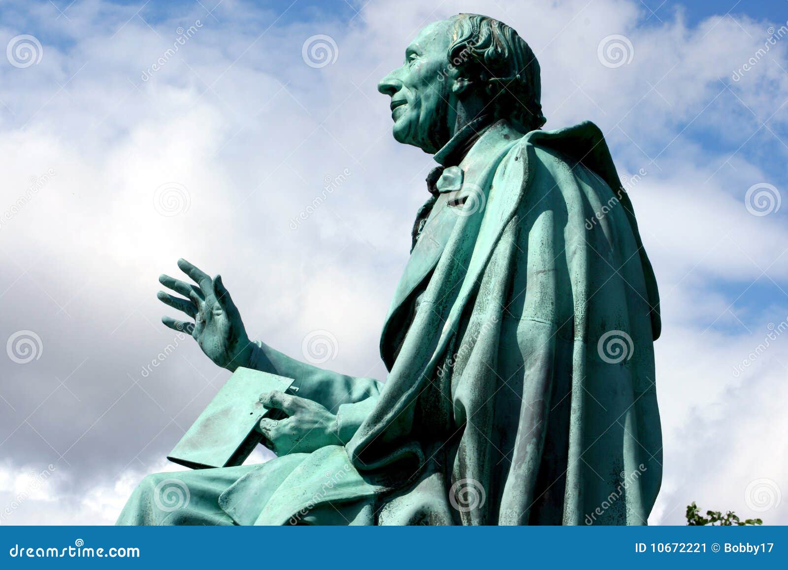 Hans christian andersen stock image. Image of history - 10672221