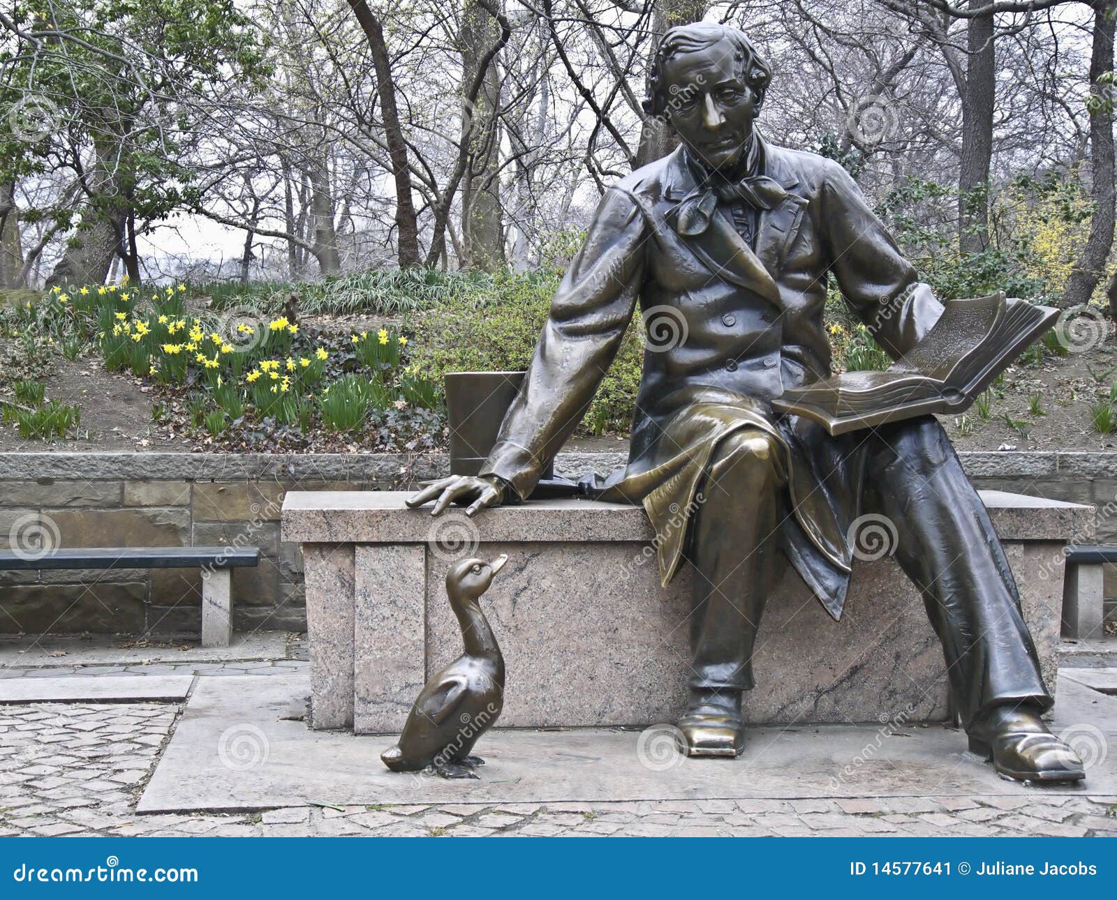 Hans Christian Andersen stock image. Image of christian - 14577641