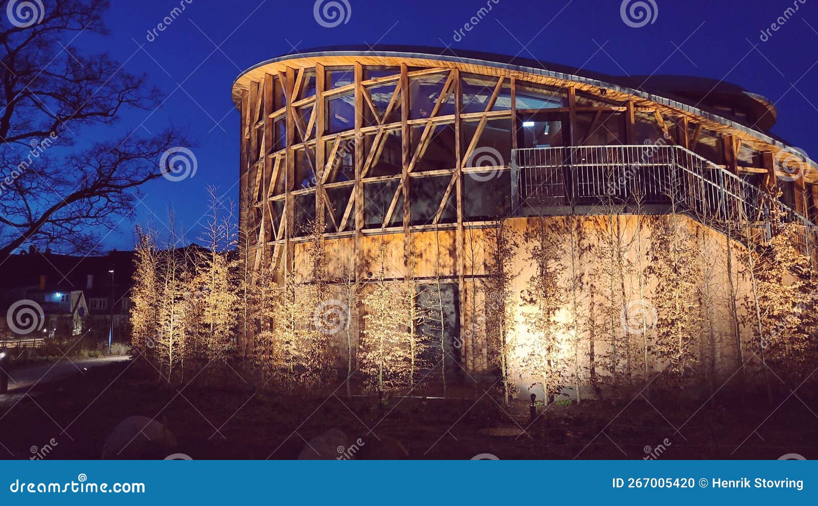Hans Christian Andersen Museum at Night, Odense Denmark Editorial Image ...