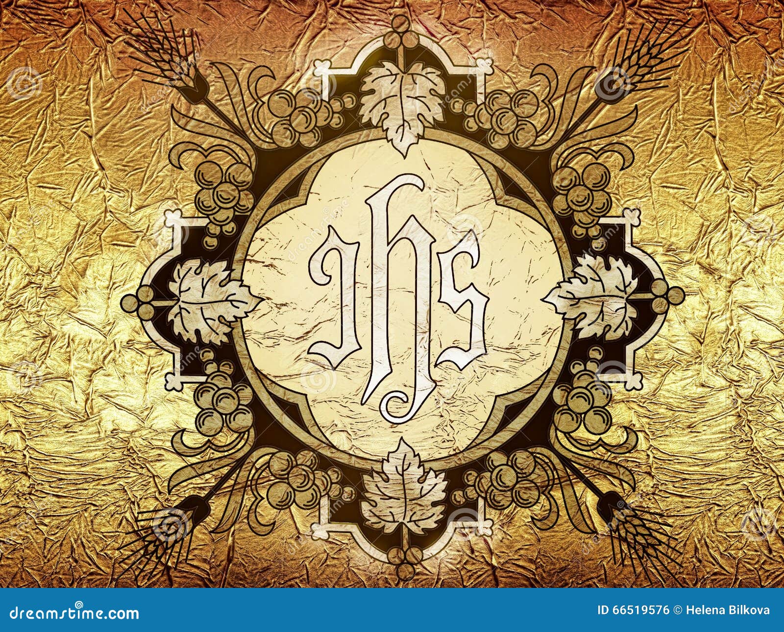 HANS Symbol Jesus Christ Background Stock Illustrationer - Illustration ...
