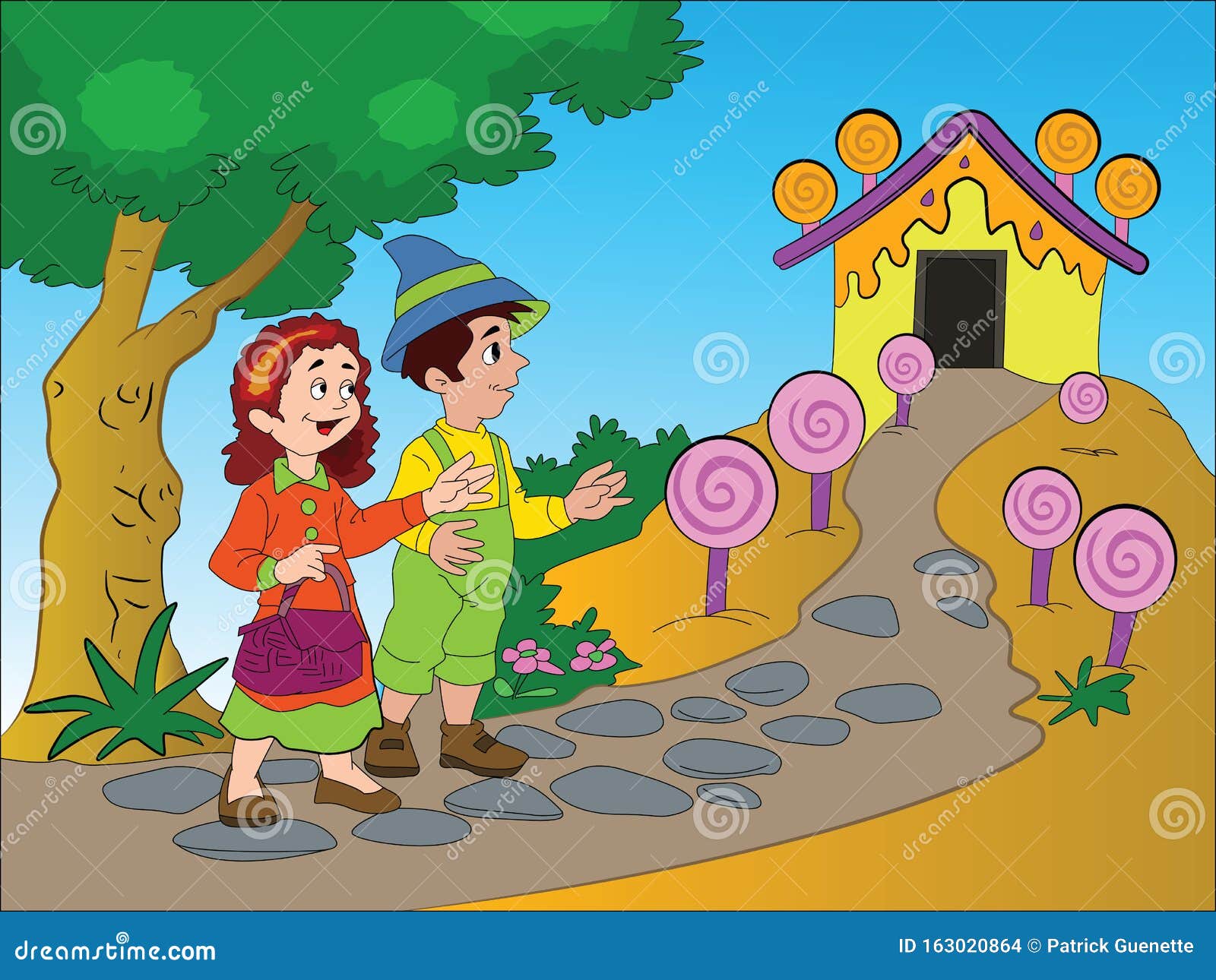 Hansel And Gretel Royalty-Free Cartoon | CartoonDealer.com #34530608
