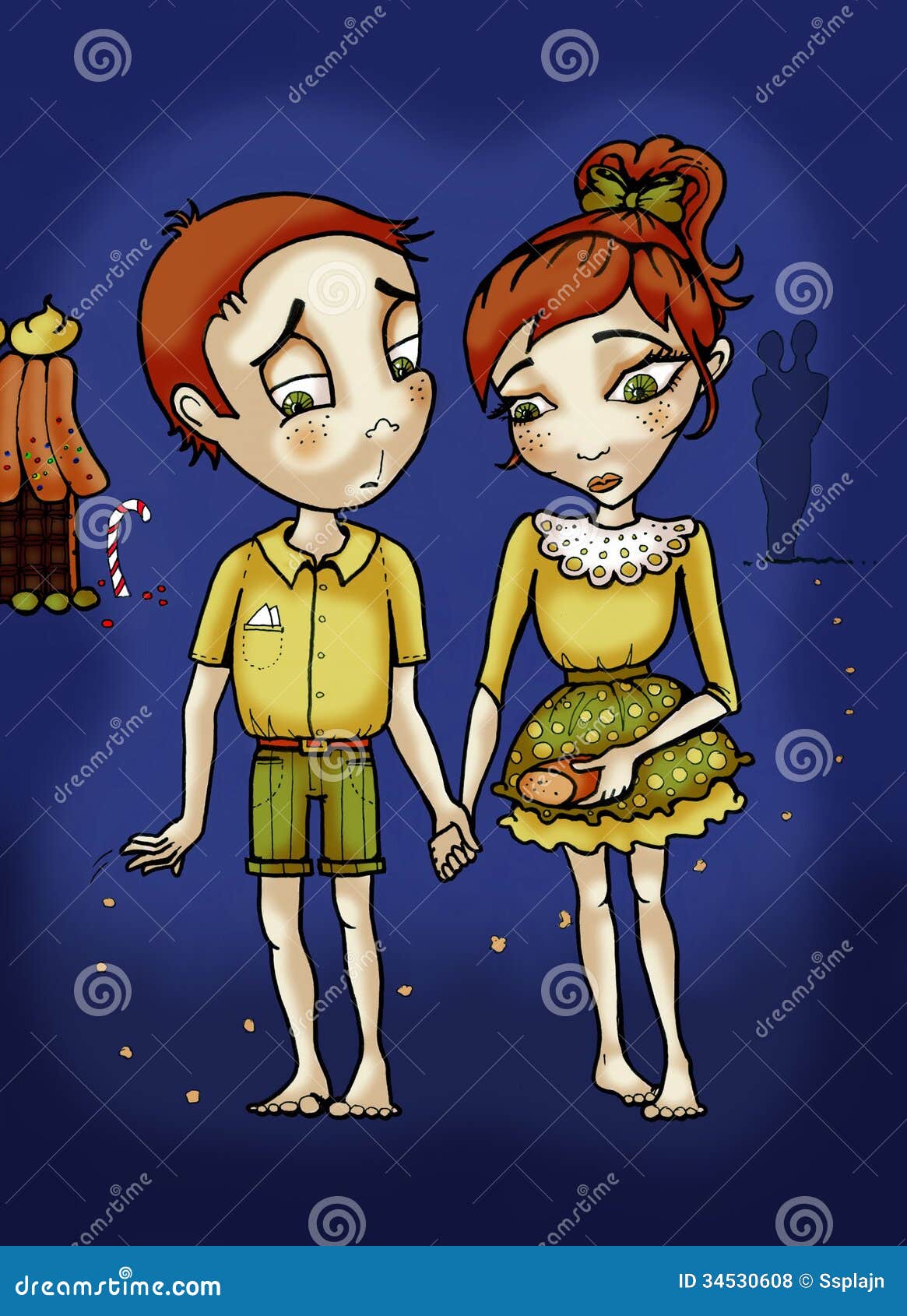 Hansel And Gretel Royalty-Free Cartoon | CartoonDealer.com #34530608
