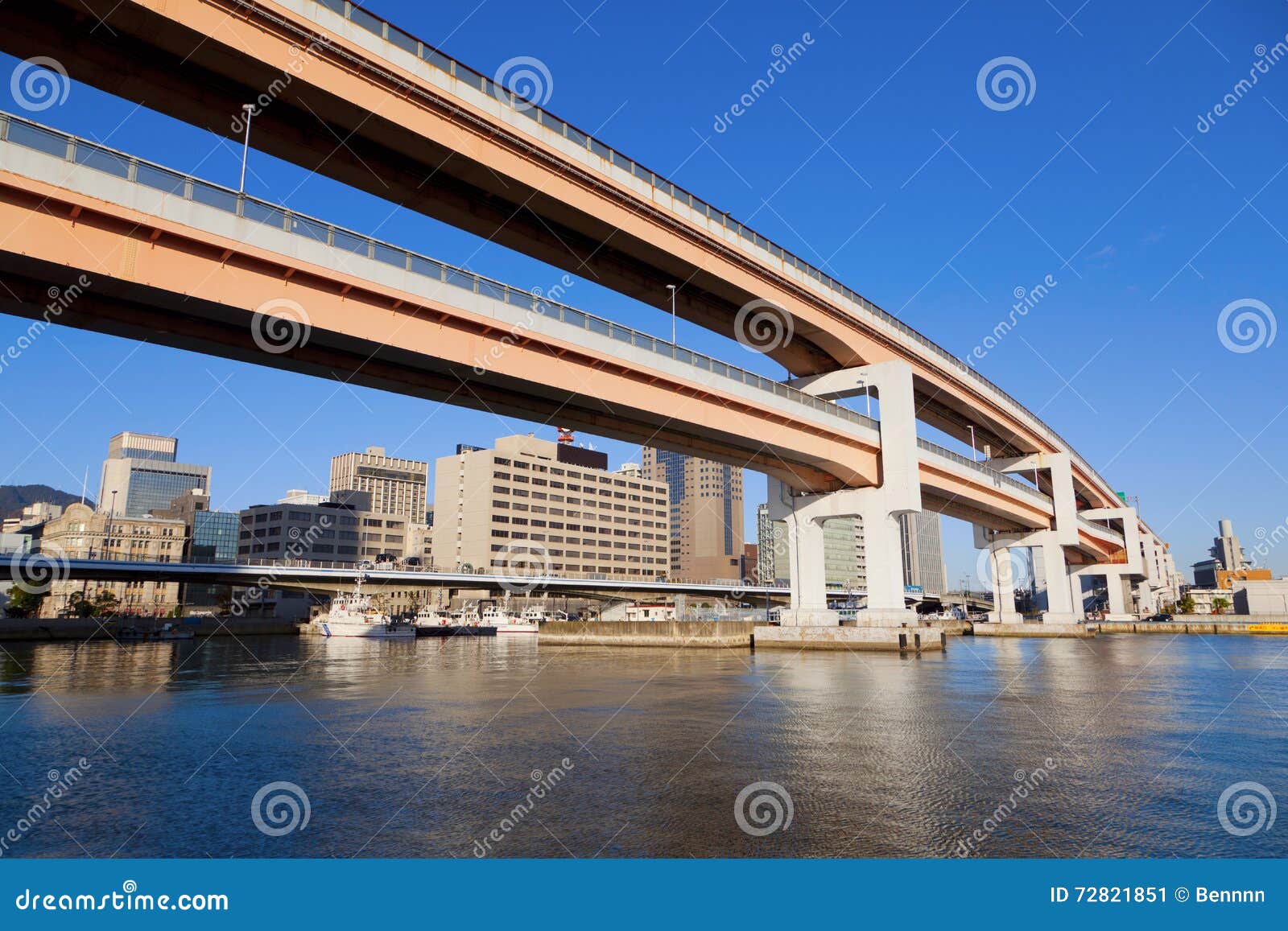 Hanshin Expressway stock image. Image of high, speed - 72821851