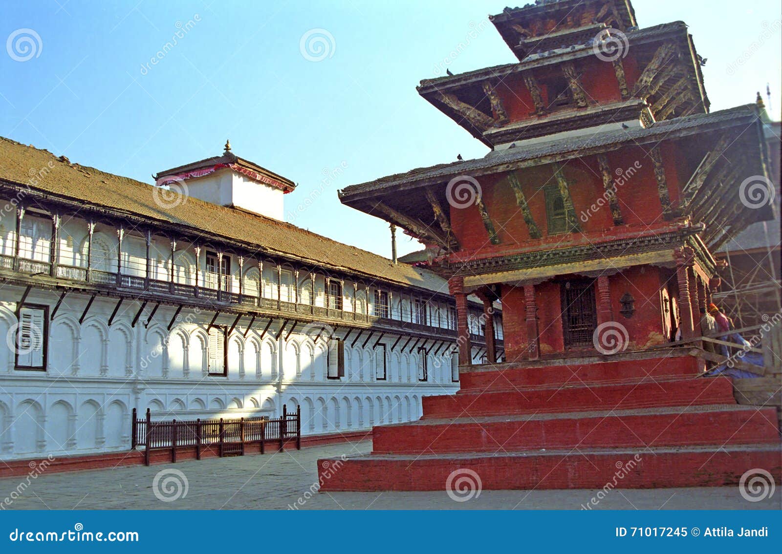 Hanuman Dhoka, Kathmandu, Nepal Stock Image - Image of buddhism ...