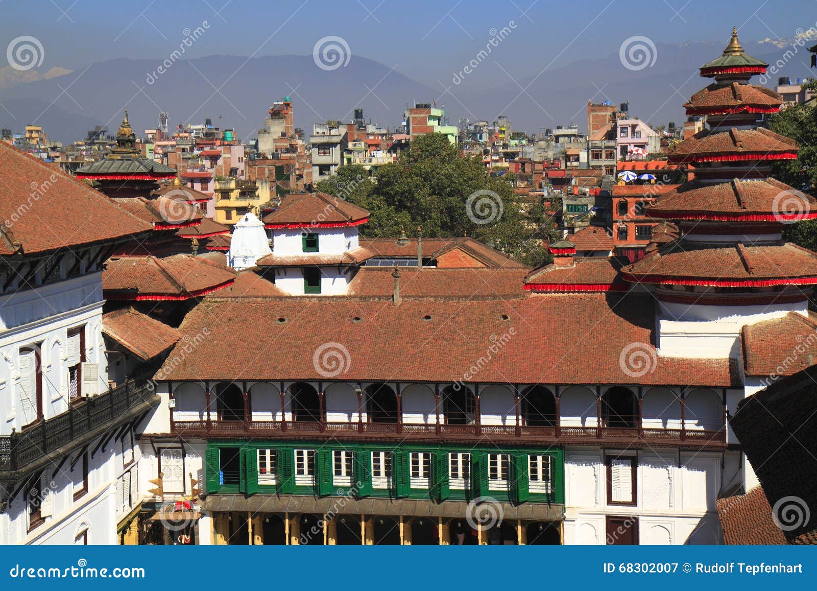 Hanuman Dhoka in Kathmandu, Nepal Stock Image - Image of courtyard ...
