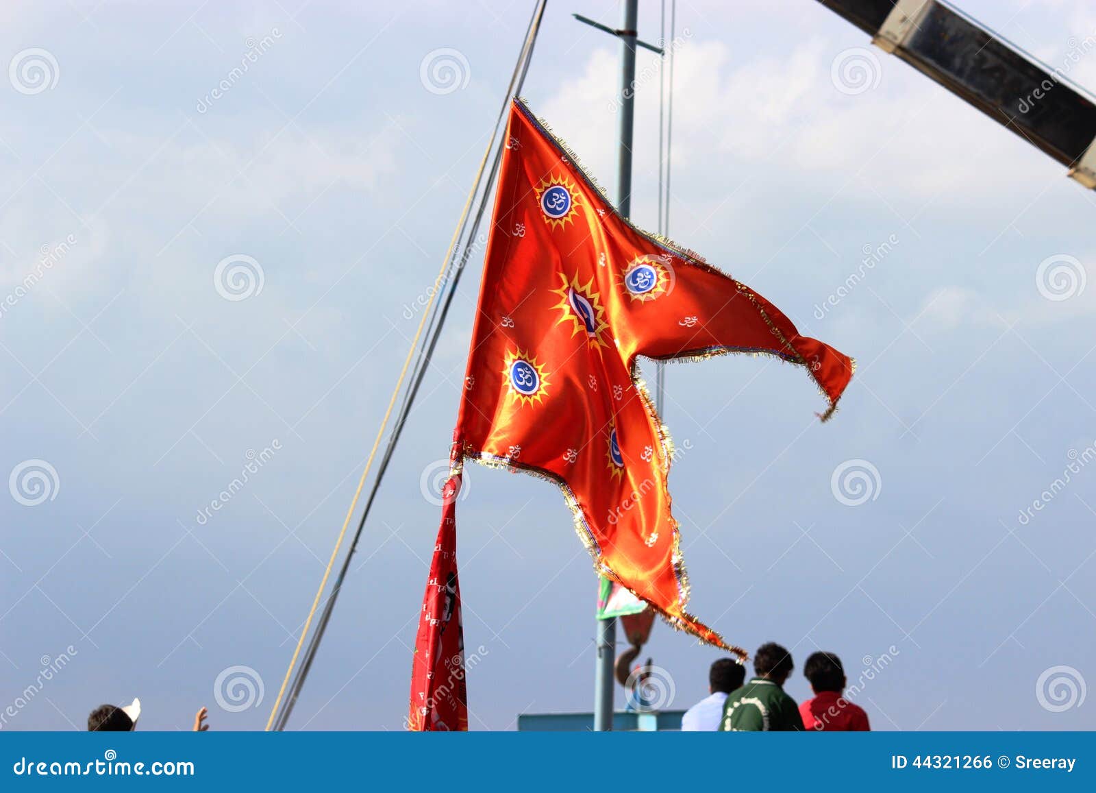Hanuman flag editorial photo. Image of cloth, decorated - 44321266