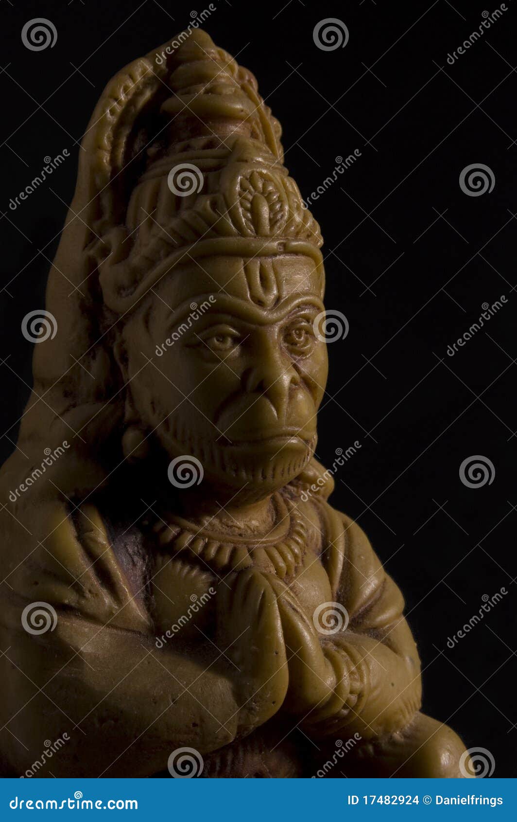 Hanuman, Monkey God of Strength Stock Photo - Image of deity, monkey ...