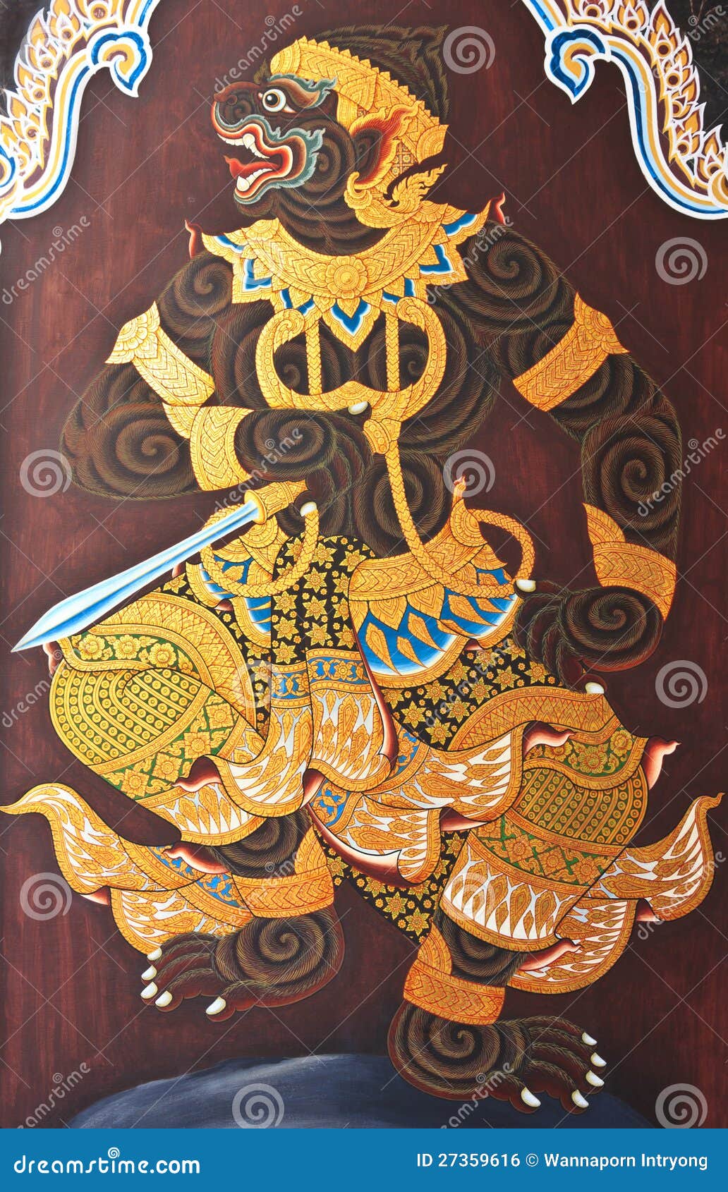 Ancient Hanuman Paintings