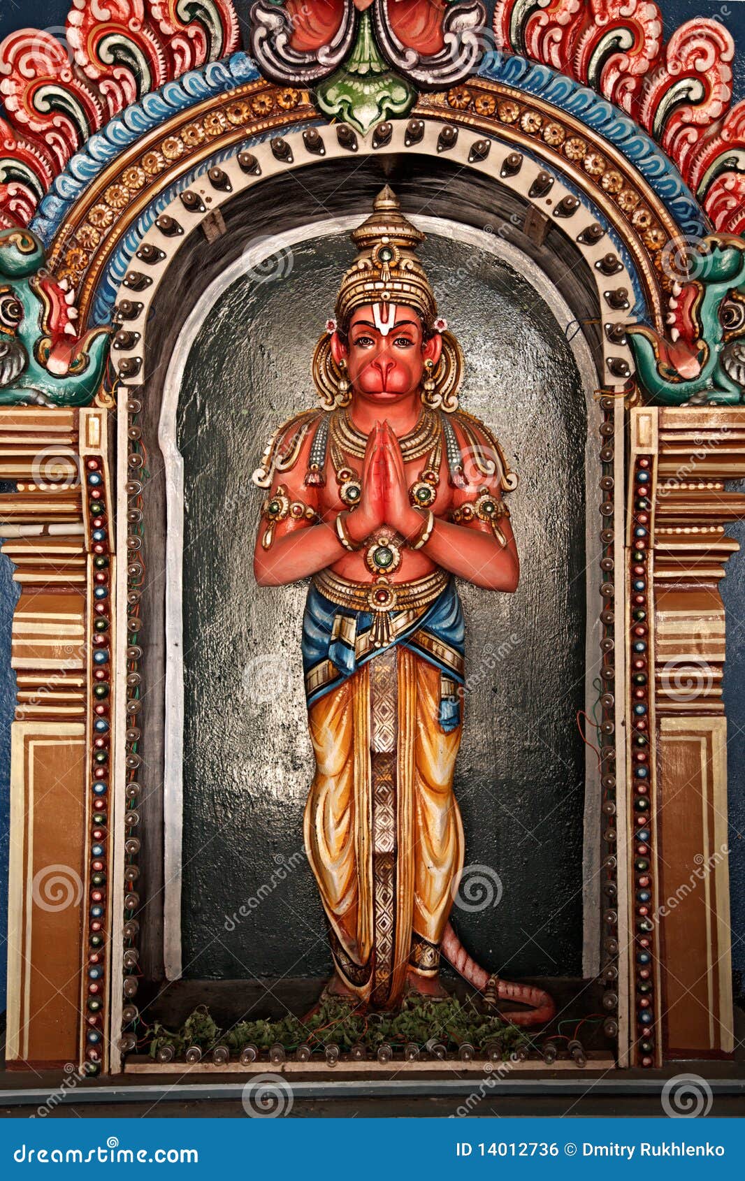 Hindu God Hanuman Statue