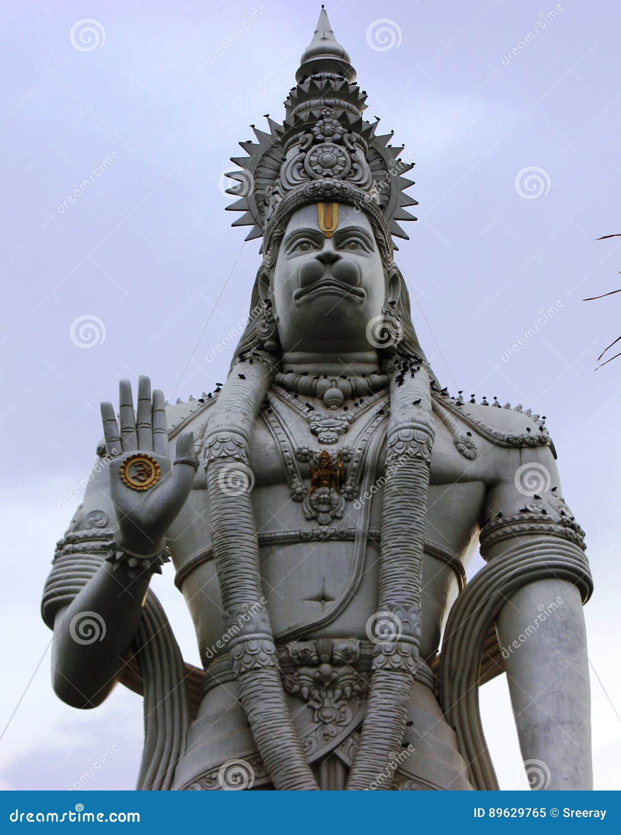 Hanuman Statue In Rishikesh, India Royalty-Free Stock Image ...