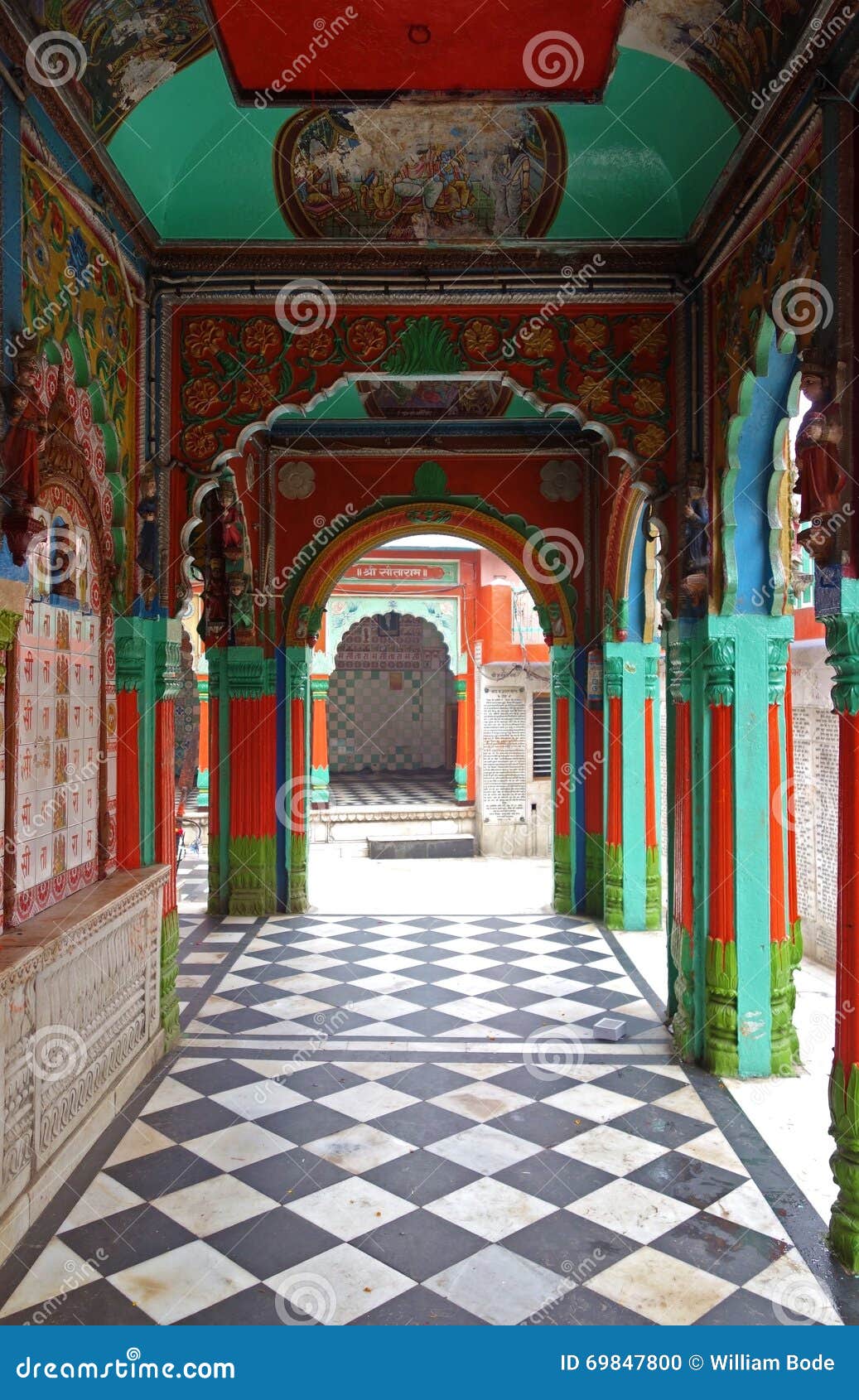 Hanuman Temple Ayodhya foto de archivo. Imagen de alto - 69847800