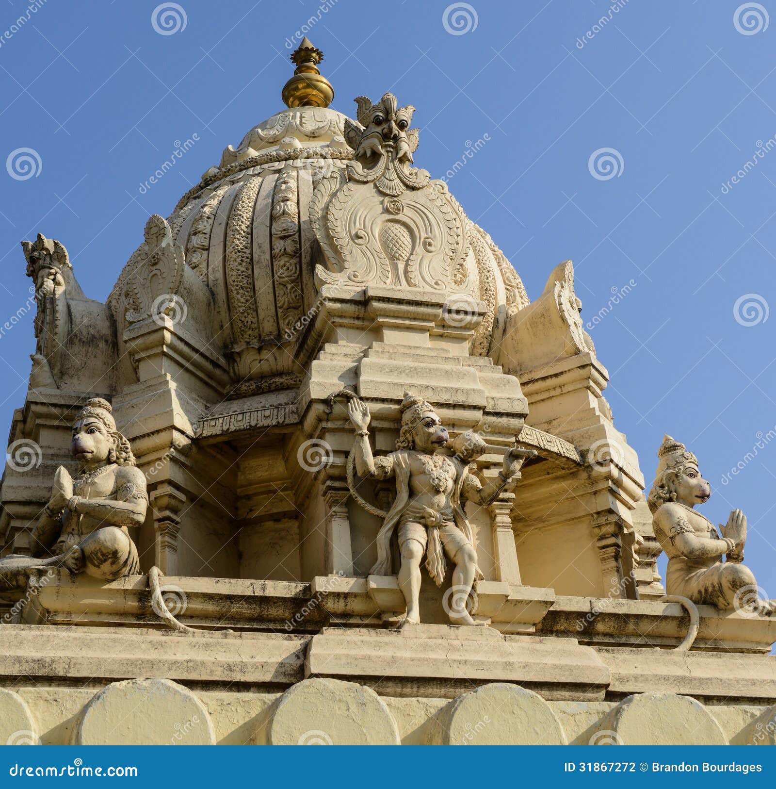 Hanumana Monkey God stock photo. Image of monkey, plaster - 31867272