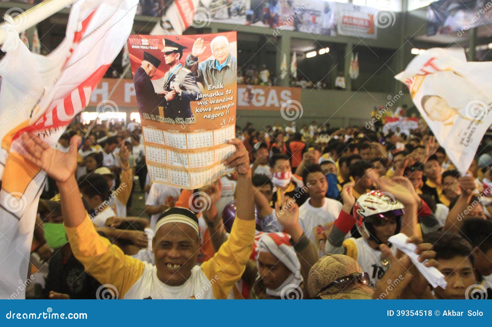 Hanura party campaign editorial stock photo. Image of indonesia - 39354518
