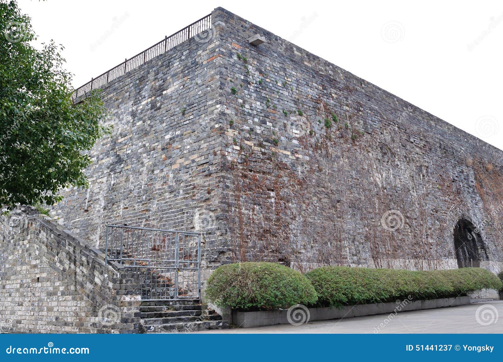 Hanzhoung city walls stock image. Image of famous, civilisation - 51441237