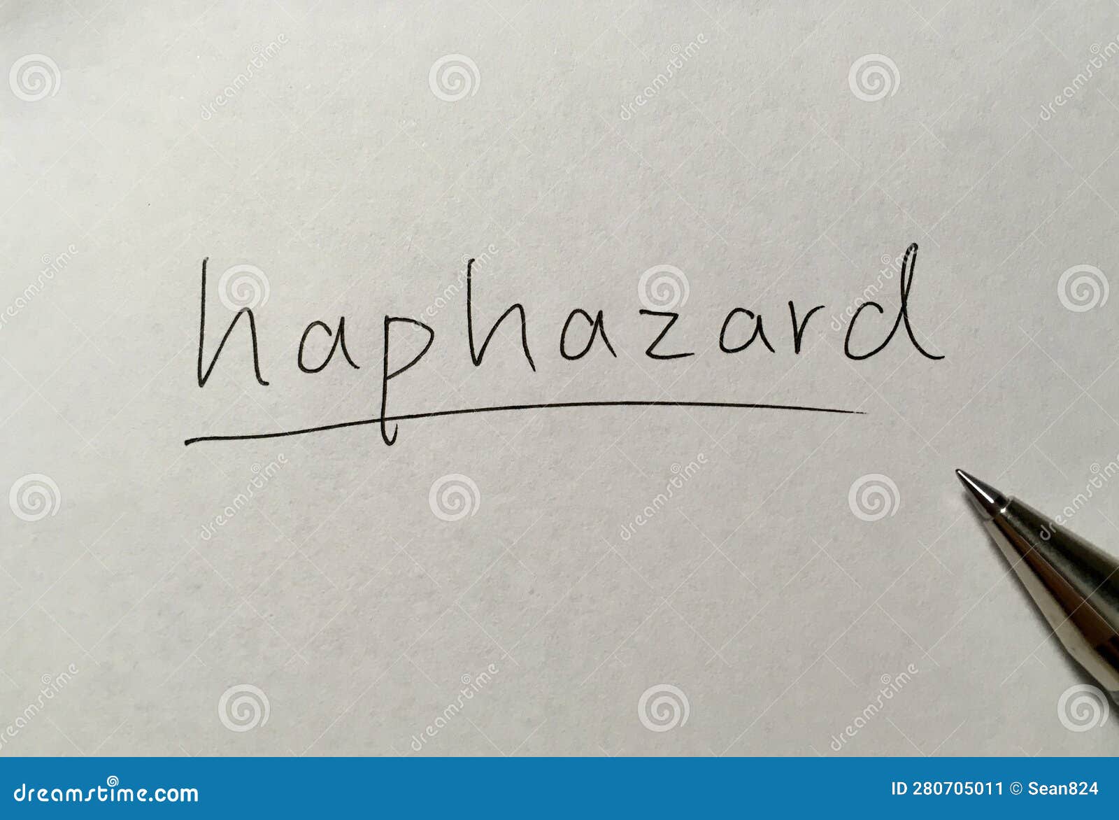 Haphazard stock image. Image of background, handwriting - 280705011