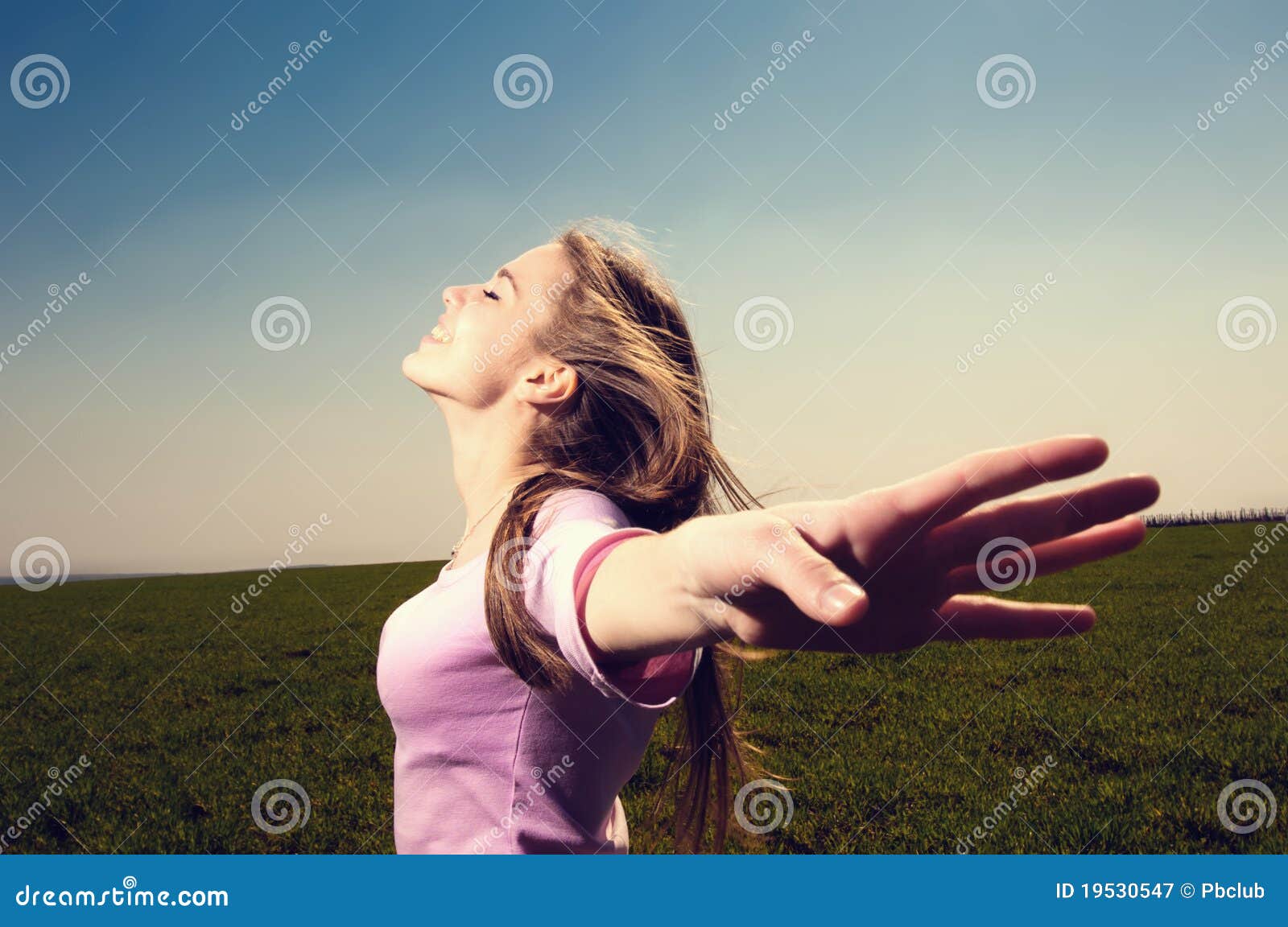 Happiness stock image. Image of glad, freedom, enjoy - 19530547