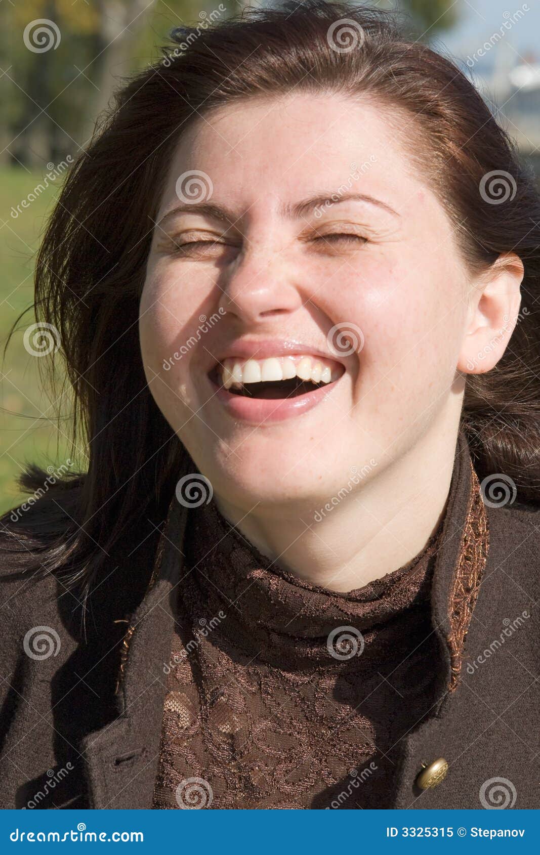 Happiness stock image. Image of hair, human, cheerful - 3325315