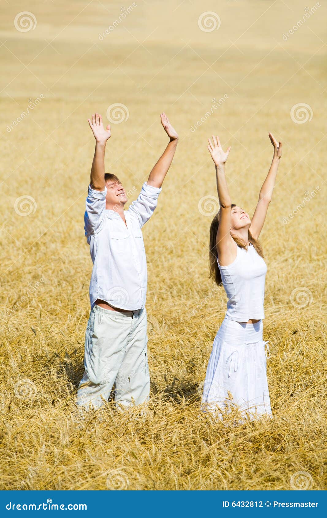 Happiness stock photo. Image of idea, raising, countryside - 6432812