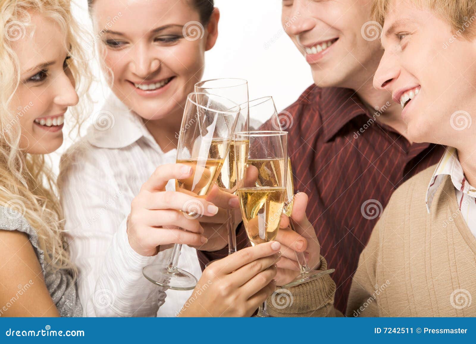 Happiness stock image. Image of glass, girl, boyfriend - 7242511