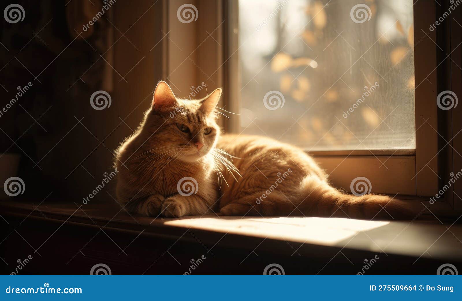 Happiness cat stock illustration. Illustration of animal - 275509664
