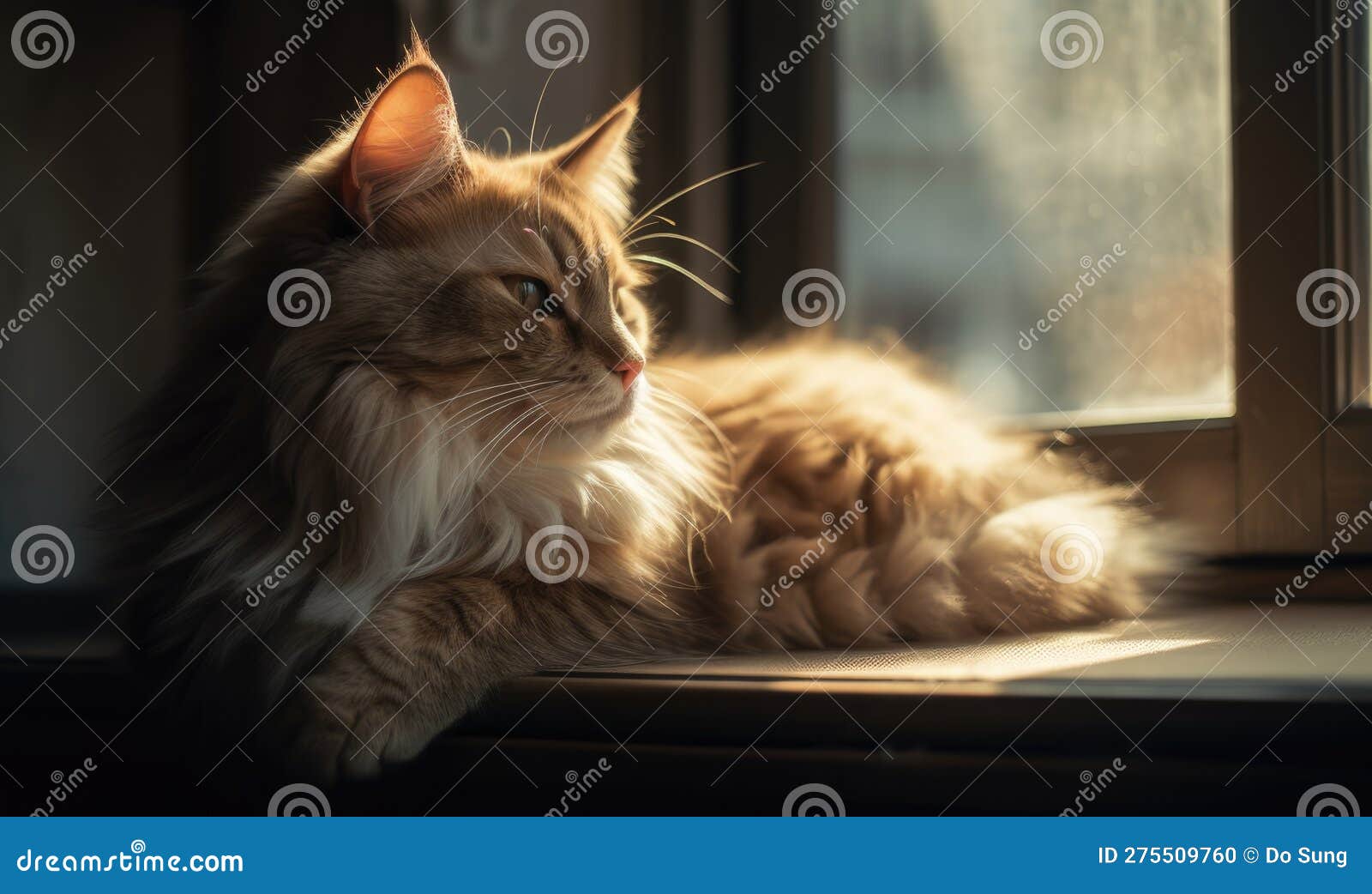 Happiness cat stock illustration. Illustration of happy - 275509760