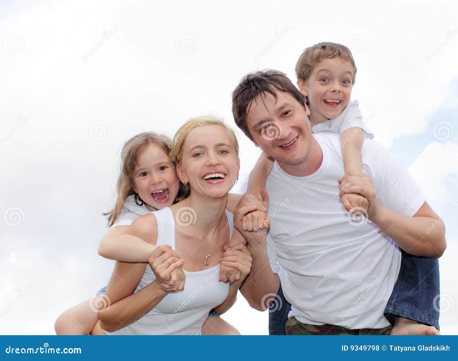 Happiness family stock photo. Image of mother, cheerful - 9349798
