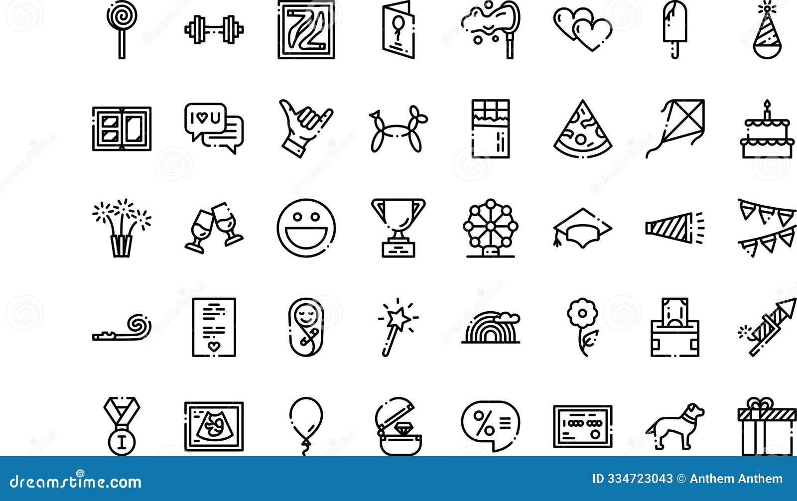 Happiness Icons High-Quality Vector Icons Collection with Editable ...
