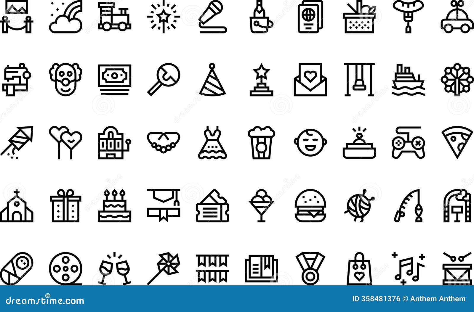 Happiness Icons High-Quality Vector Icons Collection with Editable ...