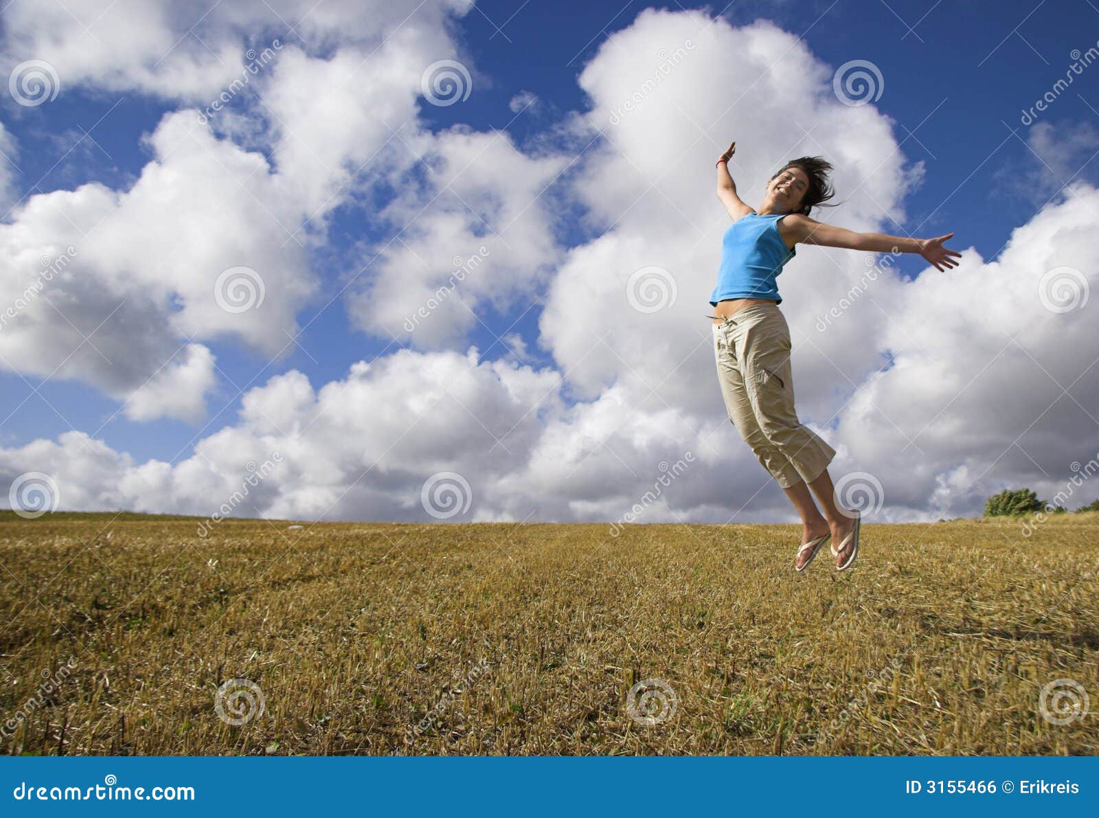Happiness jump stock photo. Image of enjoying, motion - 3155466
