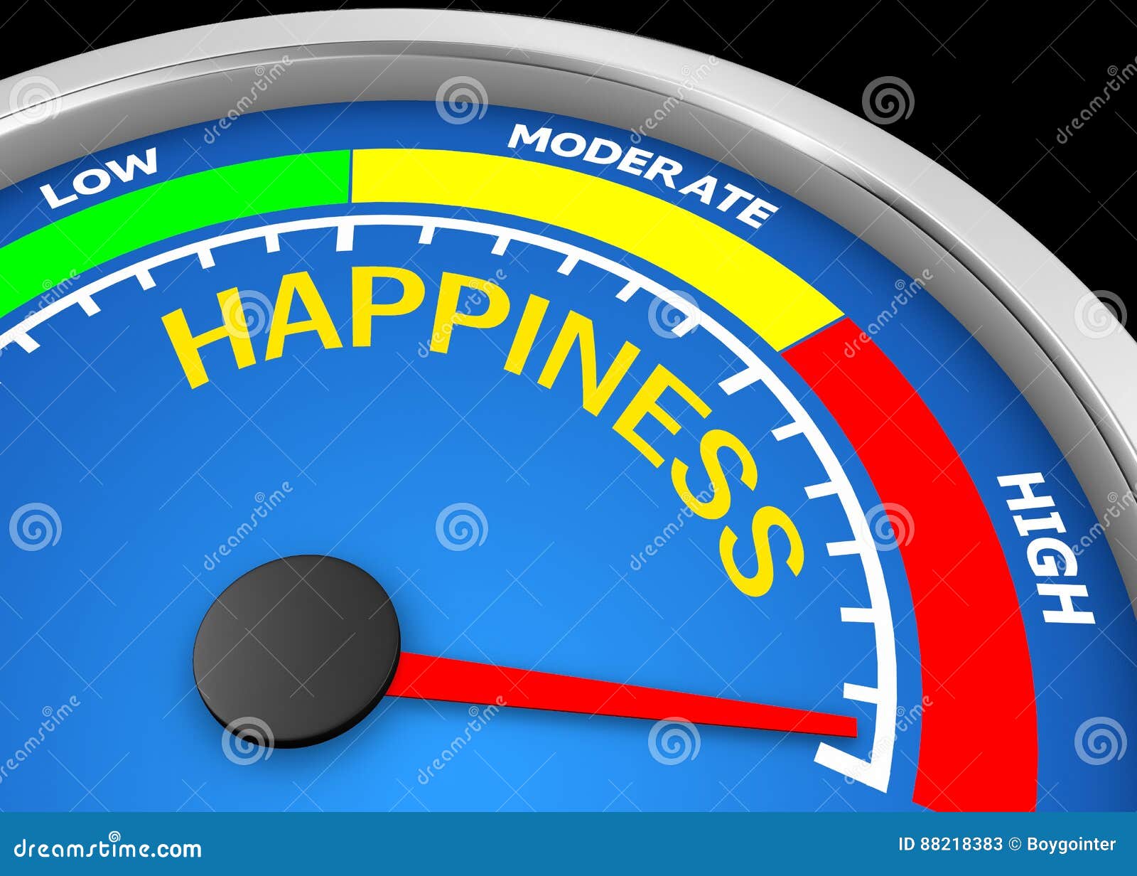 Happiness stock illustration. Illustration of level, happy - 88218383