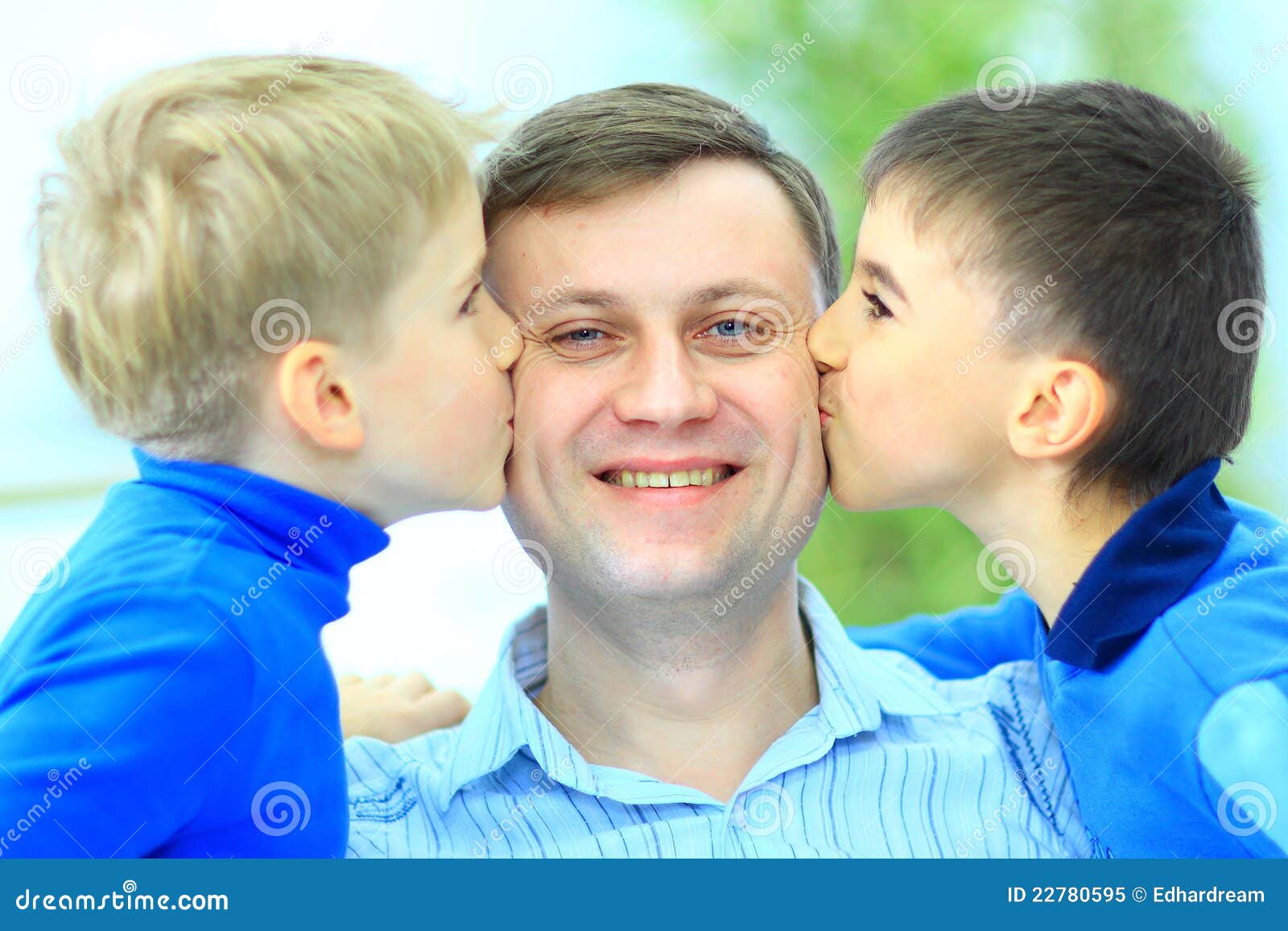 Happiness Little boys kiss stock image. Image of couple - 22780595