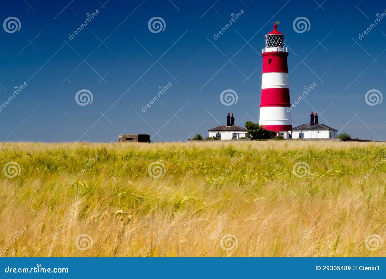 Happisburgh Lighthouse In Norfolks Stock Photography | CartoonDealer ...