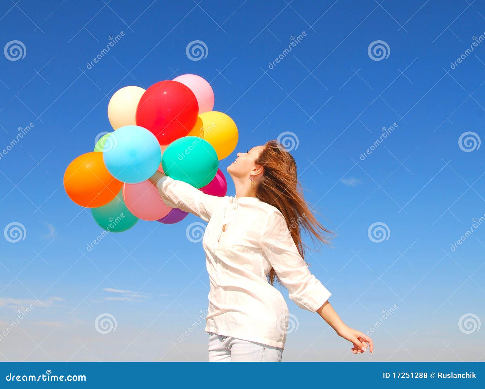 Happy stock photo. Image of leisure, beautiful, freedom - 17251288