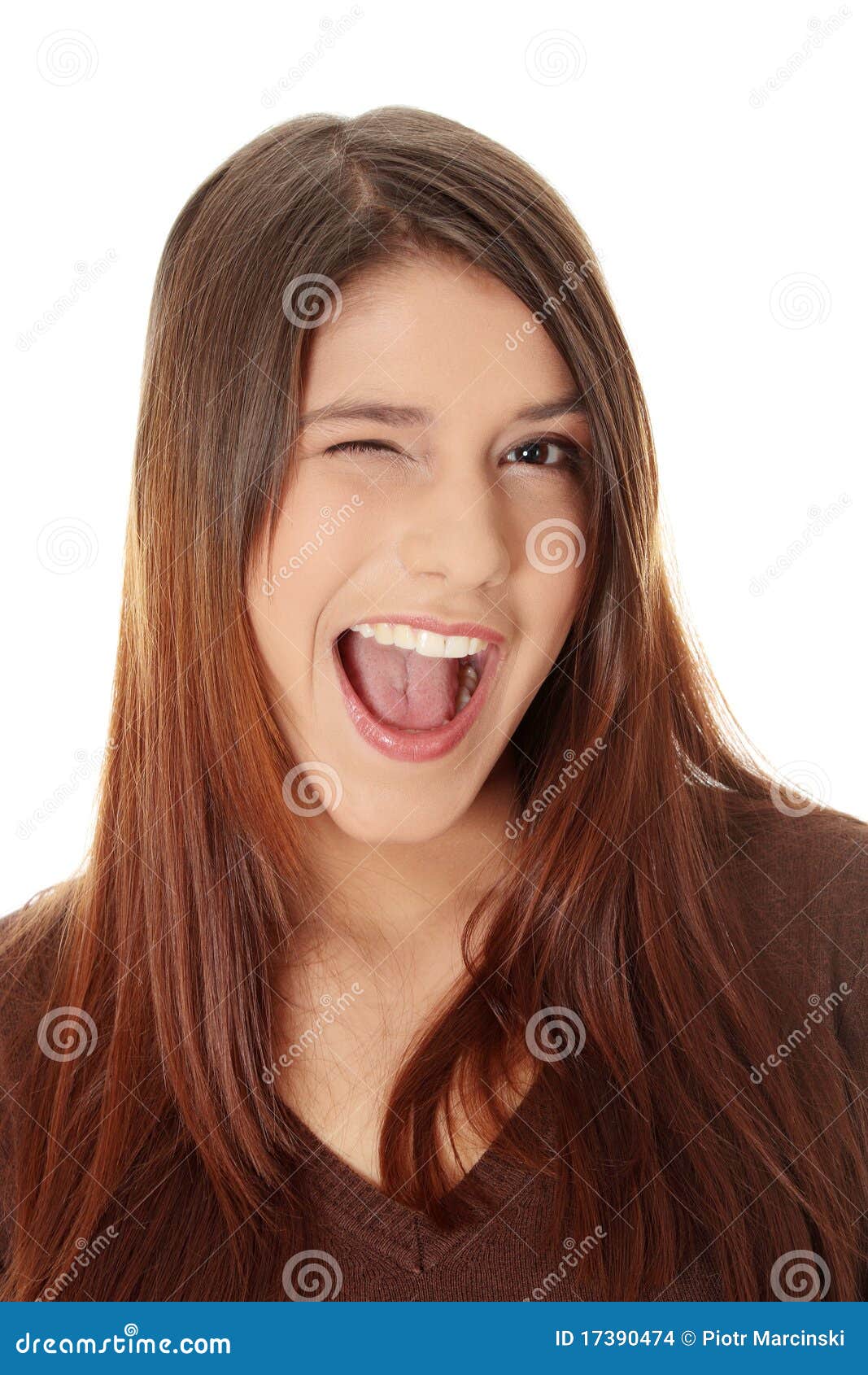 Happy stock photo. Image of fresh, beauty, contemporary - 17390474